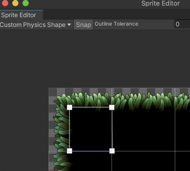 Keep control points at the same position between sprites in the sprite ...