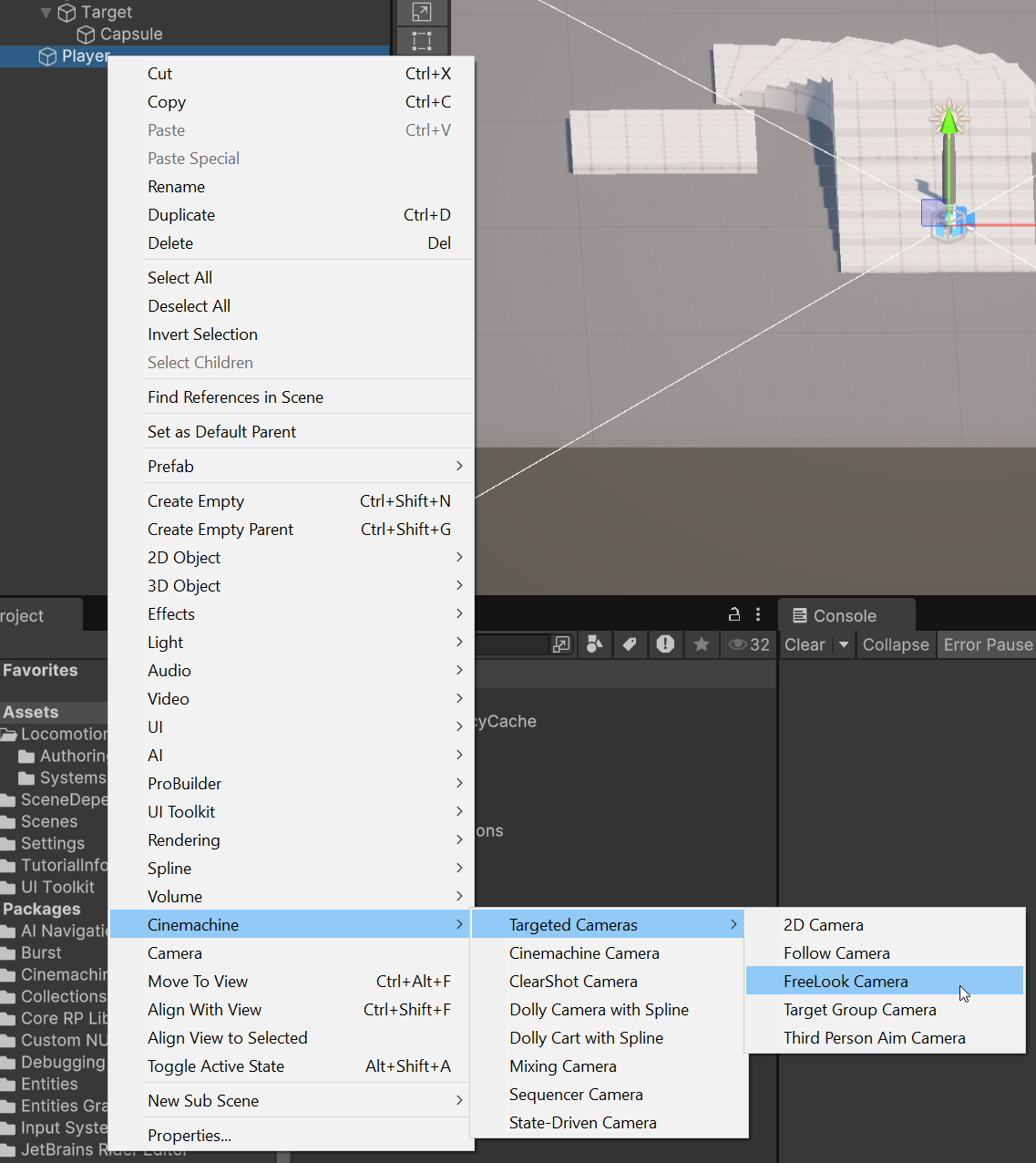 Unity Cinemachine questions 3rd person to rotate around player target - Unity Engine - Unity ...