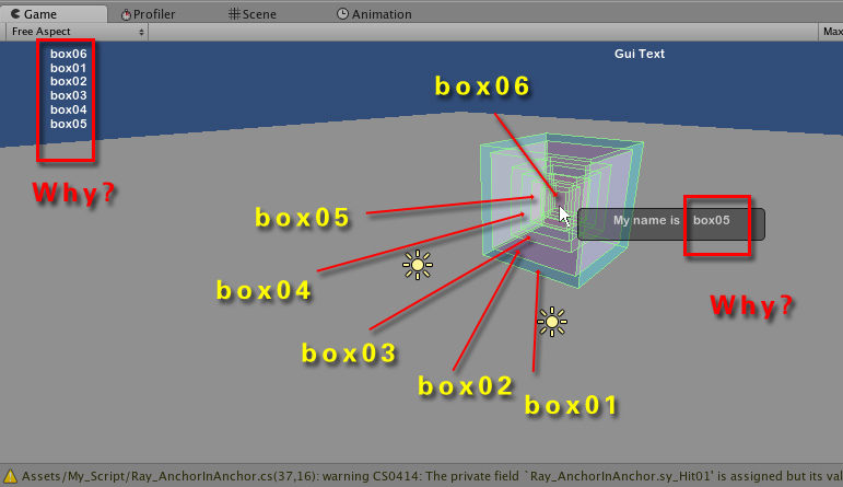 what if order of array members of this Physics.RaycastAll? - Unity ...