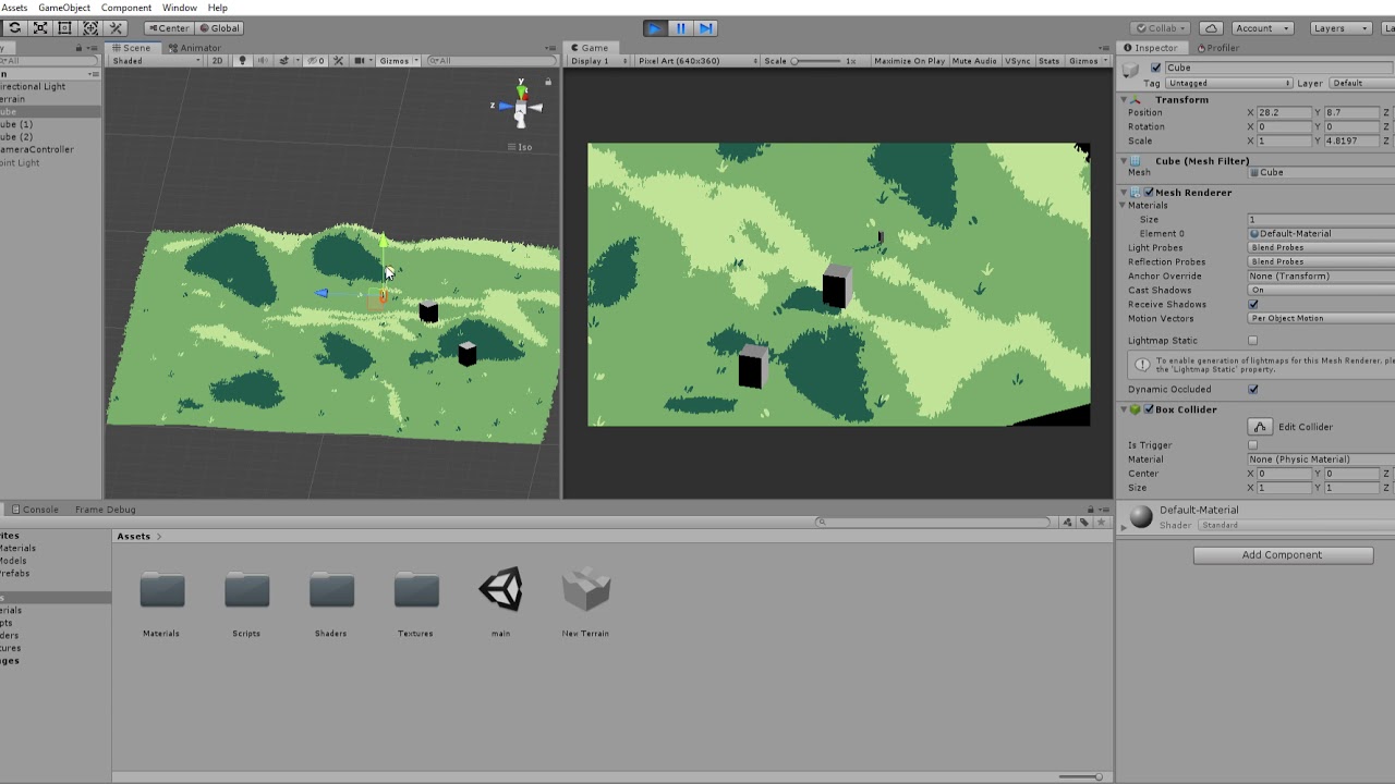 Pixel grass shader? - Unity Engine - Unity Discussions Pixel grass shader? - Unity Engine - Unity Discussions