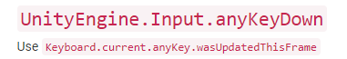 Check if any key is pressed - Unity Engine - Unity Discussions