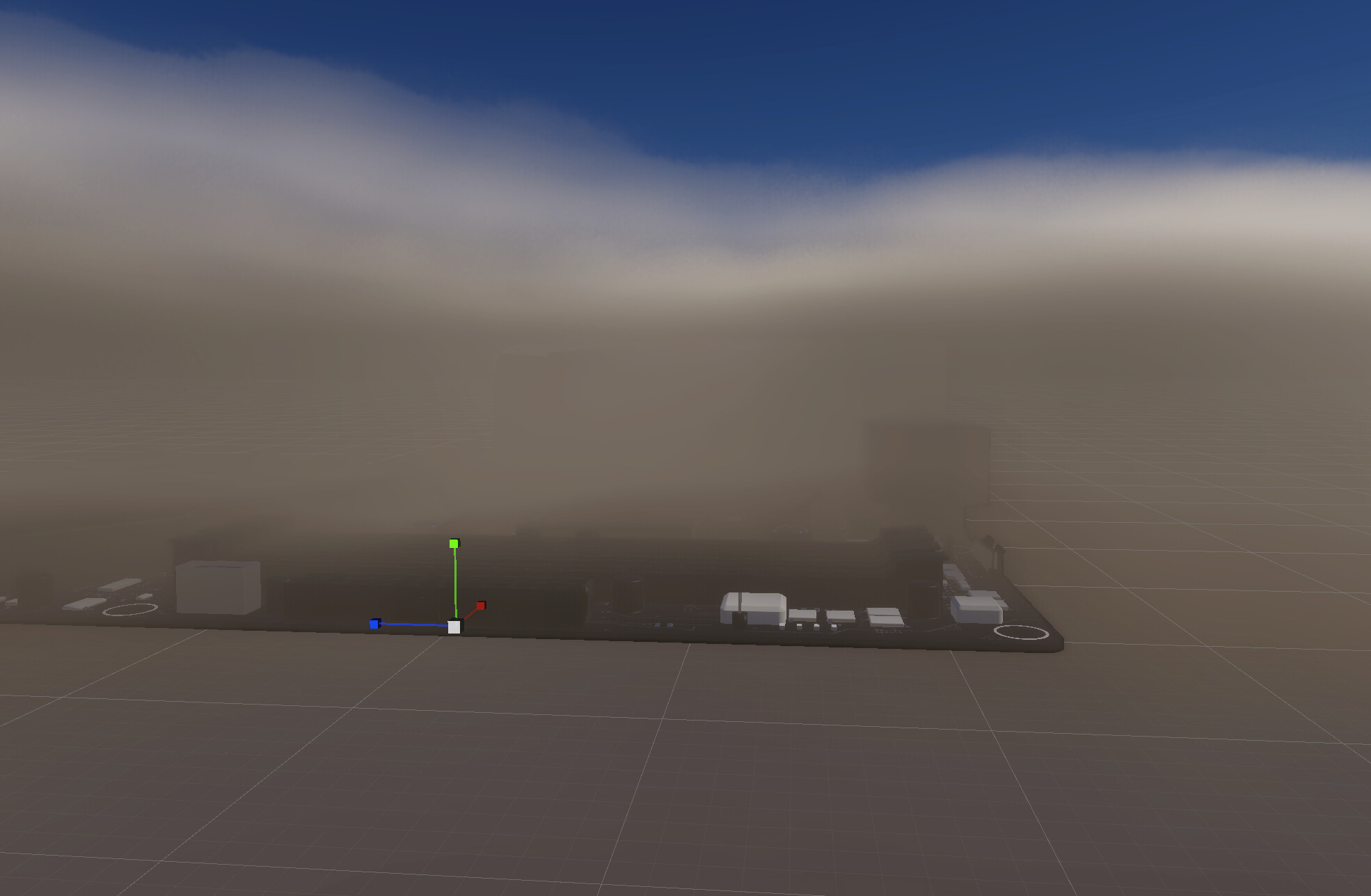 Unable to fly through volumetric clouds (local clouds enabled) - Unity ...