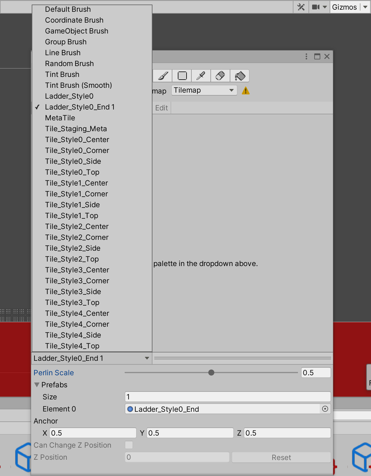 Tilemap brush list too long? - Unity Engine - Unity Discussions