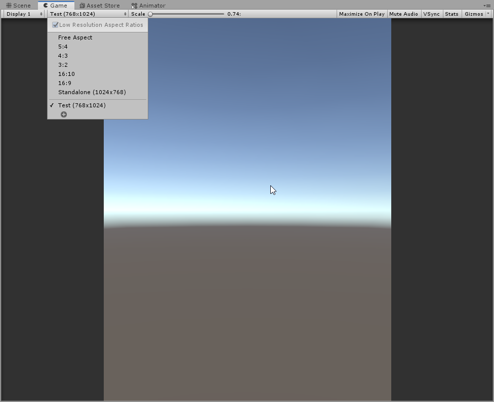 How should I set the aspect ratio in Unity when building a game for Android? - Unity Engine ...