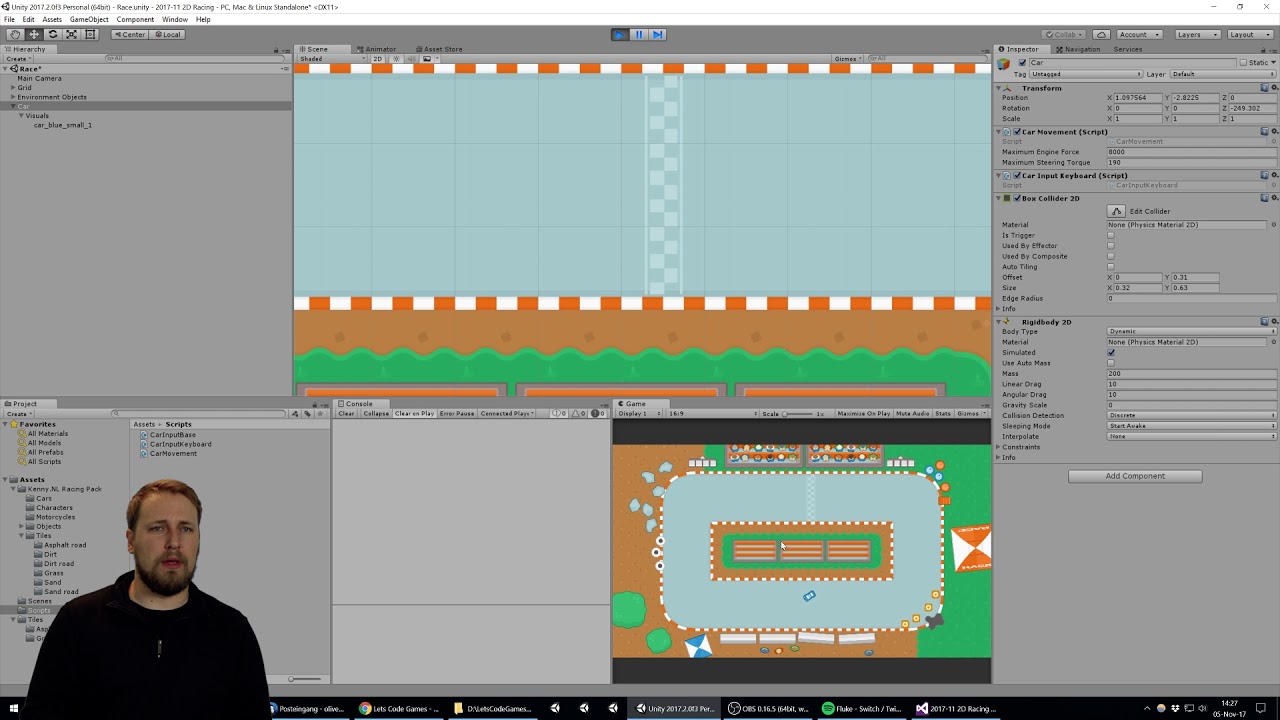 Car 2d movement help - Unity Engine - Unity Discussions