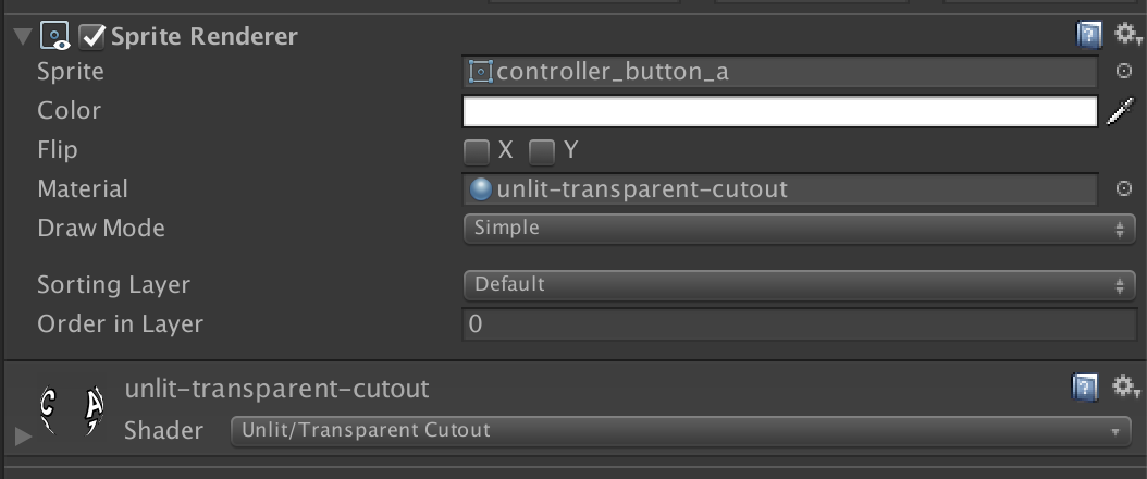 Transparent material that renders in front of sprites? - Unity Engine ...