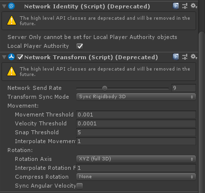 Rigidbody Syncing in UNet - Unity Engine - Unity Discussions
