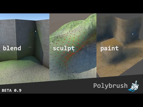 Polybrush - mesh sculpting, texture blending, and vertex painting for any mesh - Community ...
