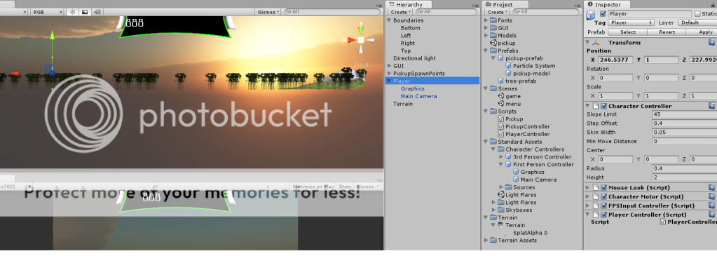 First person player falls through terrain - Unity Engine - Unity Discussions