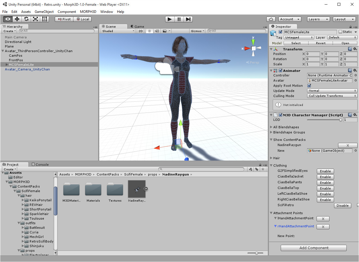 [Released] Morph Character System (MCS) - Male and Female - Page 5 - Community Showcases - Unity ...
