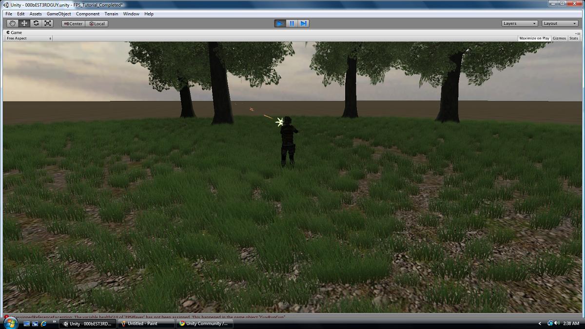 Bullet tracer Effect with FPS Machine Gun Script + Tutorial - Community Showcases - Unity ...