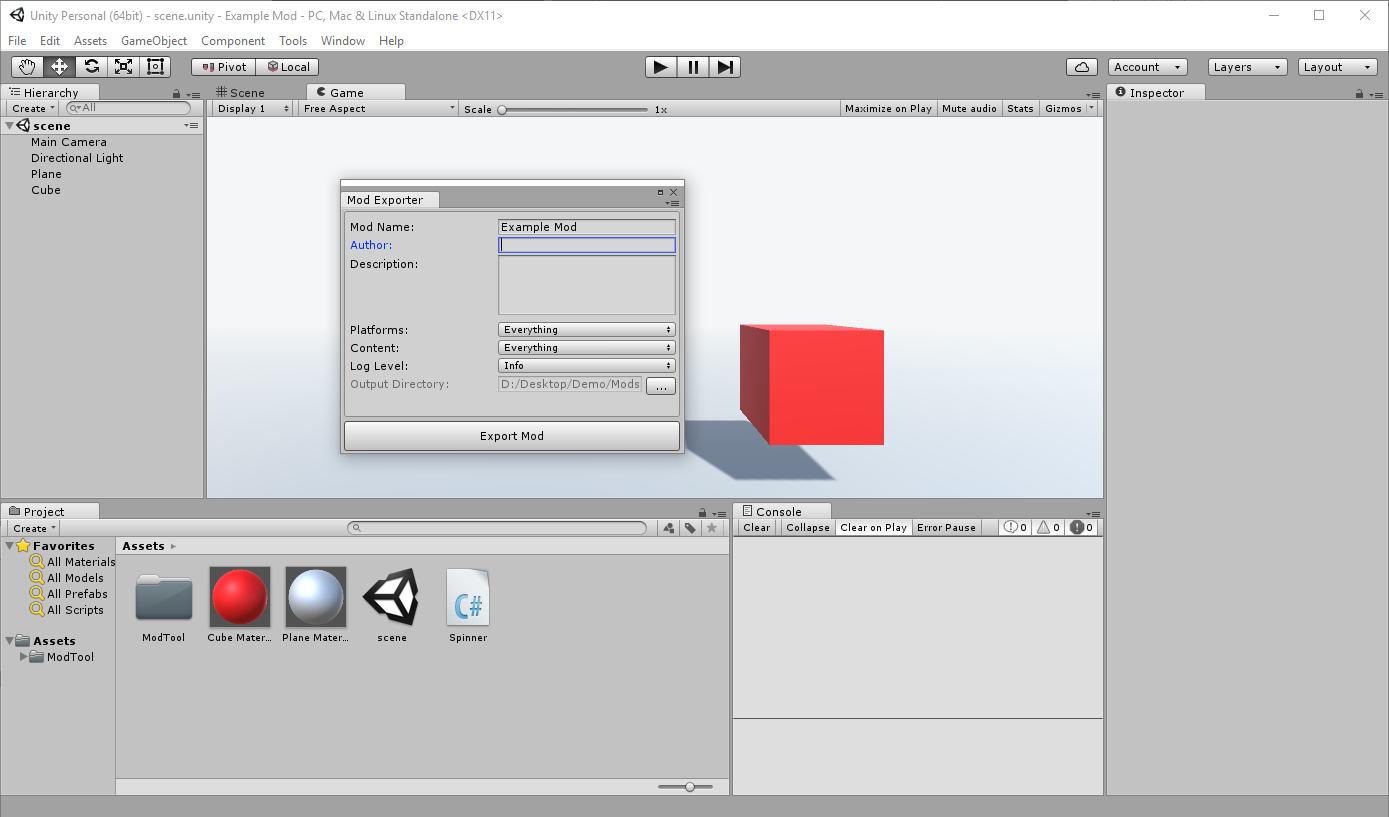 [Open Source] ModTool - Mod Support for Unity - Community Showcases ...