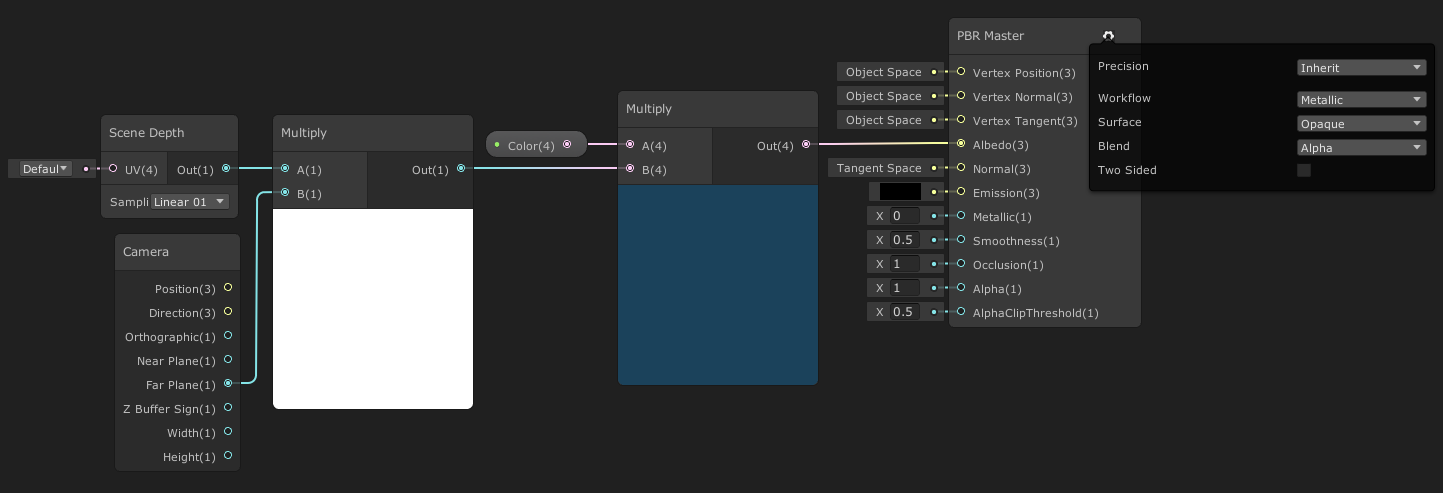 Scene Depth with Transparent vs Opaque ShaderGraph - Unity Engine - Unity Discussions