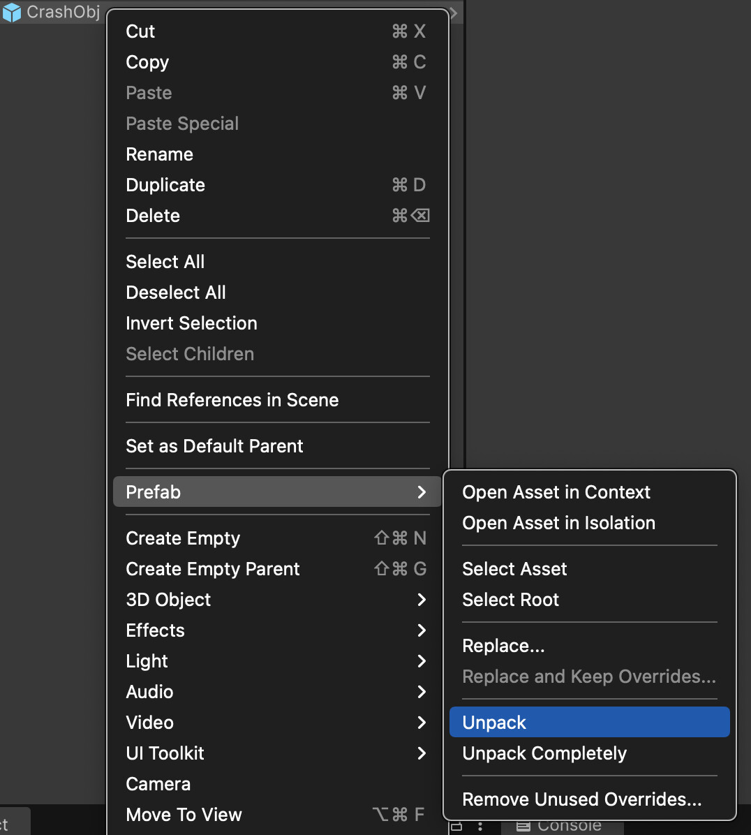 How to unpack a prefab in Unity 6 - Unity Engine - Unity Discussions