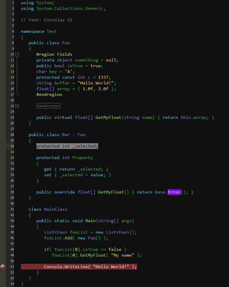 Dark theme for Monodevelop: Soft Cooling - easy to read and easy on the eyes - Community ...