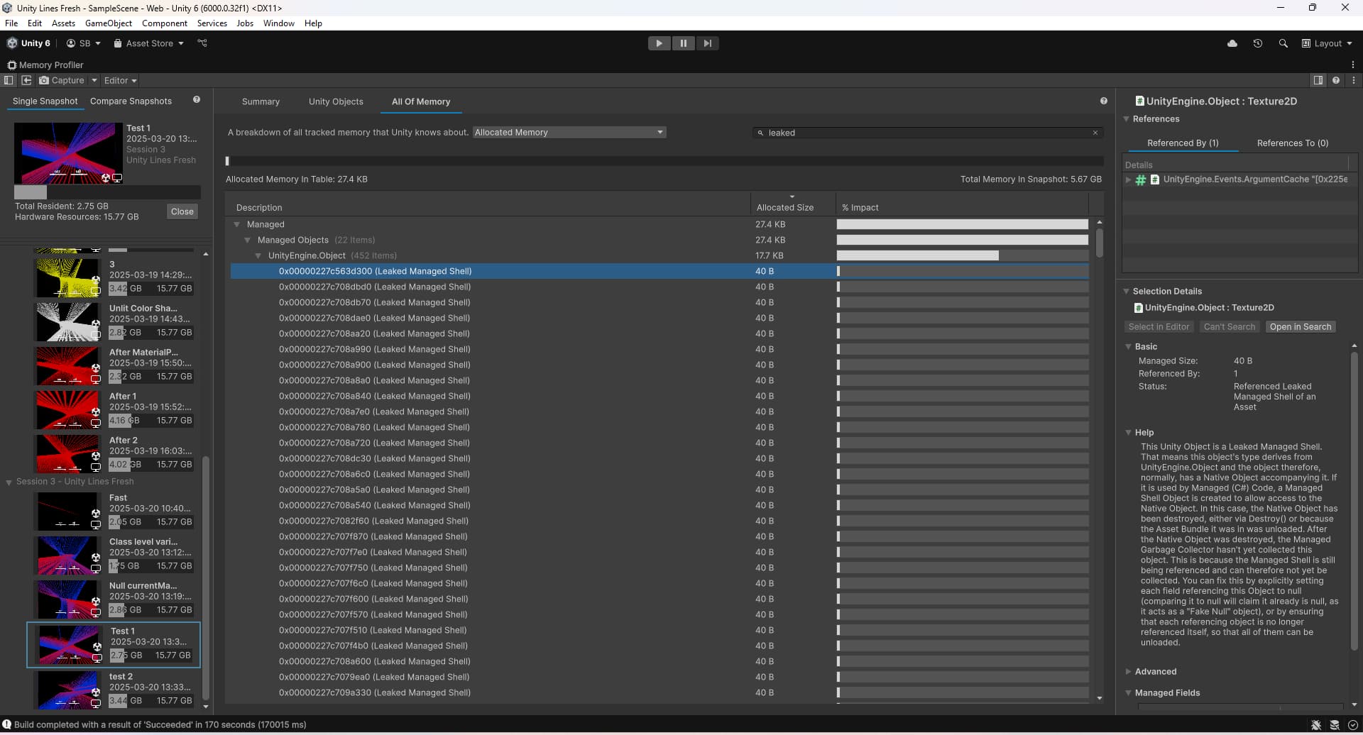 Excessive memory usage empty scene - Unity Engine - Unity Discussions Excessive memory usage empty scene - Unity Engine - Unity Discussions