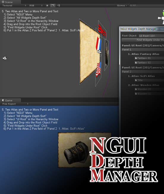 [Released] NGUI Depth Manager - Community Showcases - Unity Discussions