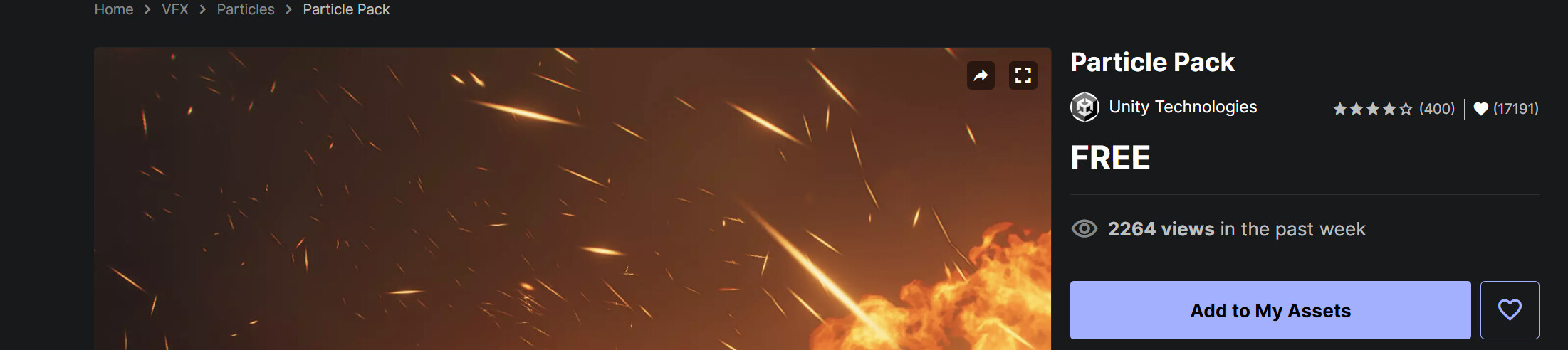 I want to try out unity's Particle Pack - Getting Started - Unity Discussions