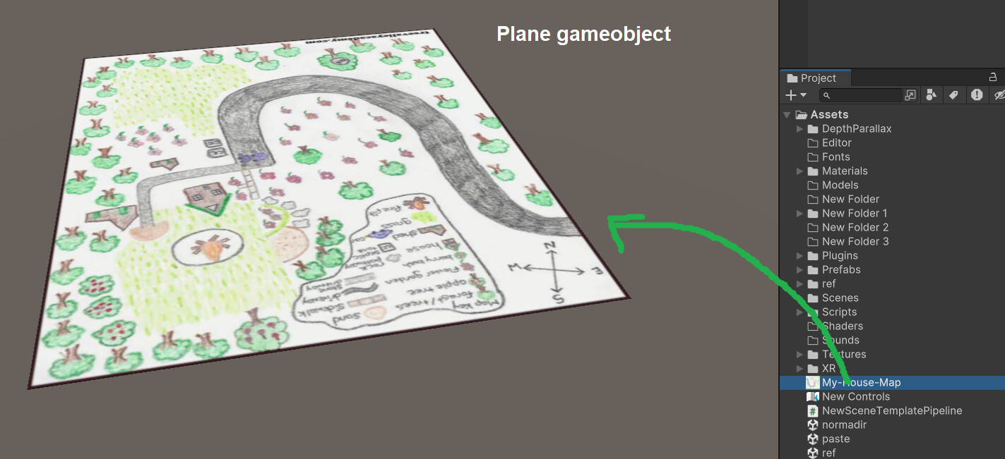 HAND DRAWN MAP AS REFERENCE - Unity Engine - Unity Discussions