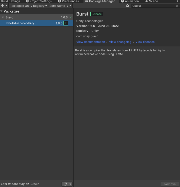 Error with conflicting packages Unity.Burst.Cecil and Unity.Cecil - Unity Engine - Unity Discussions