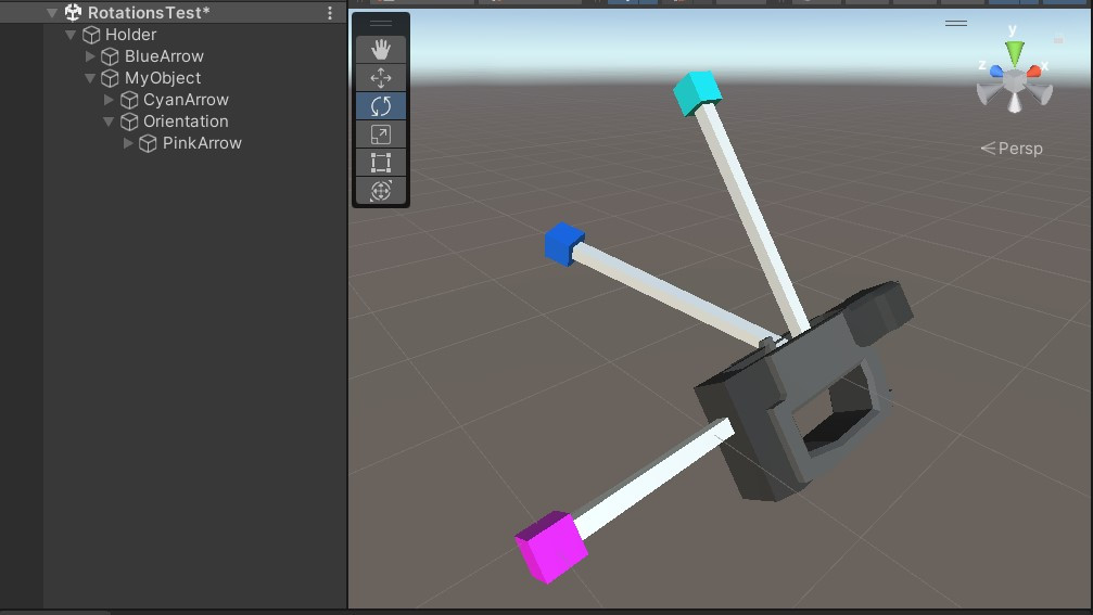 How to rotate transform towards its child transform rotation? - Unity Engine - Unity Discussions