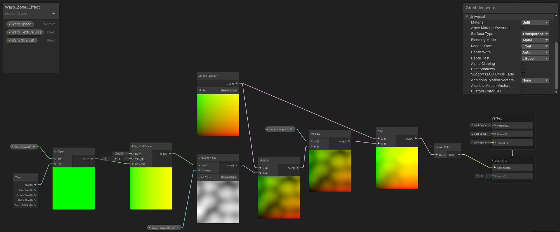Objects with transparent materials disappear behind objects with transparent shader graph ...