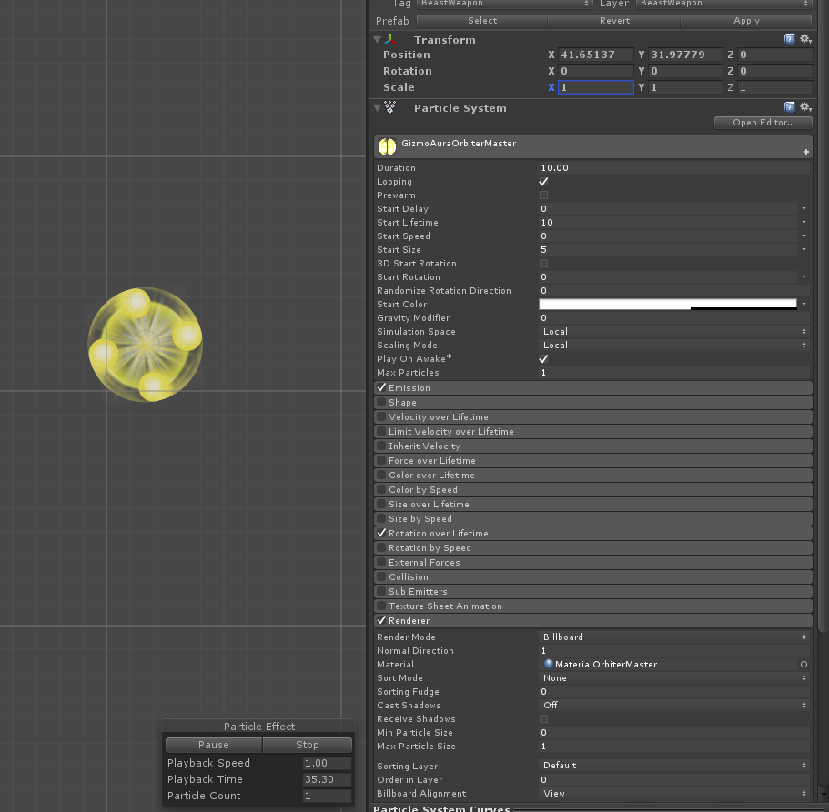 Particle System Local Scaling Mode Not working for localScale Y values - Unity Engine - Unity ...