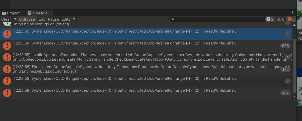 Problem with entities and jobs - Unity Engine - Unity Discussions