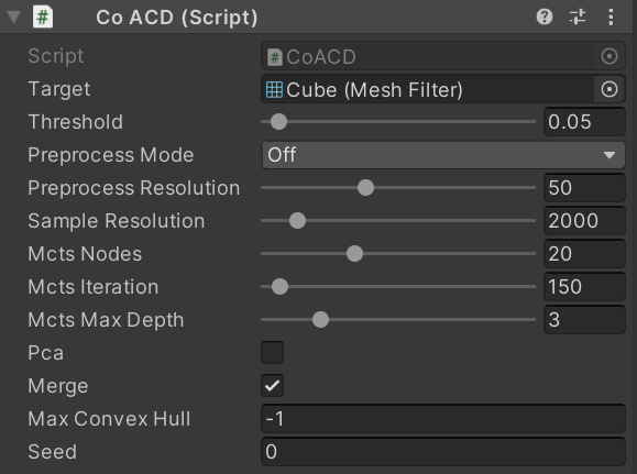 [FREE] Better Convex Mesh Collider Generator: CoACD! - Community ...