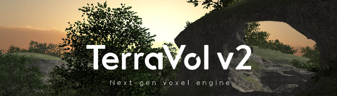 TerraVol: volumetric/voxel terrain system. Dig holes caves in your ...