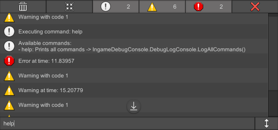 In-game Debug Console [Open Source] - Community Showcases - Unity ...