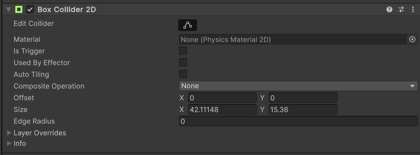 Cinemachine Confiner 2D - Bounding Box Collider 2D Height Matches Camera Size - Unity Engine ...