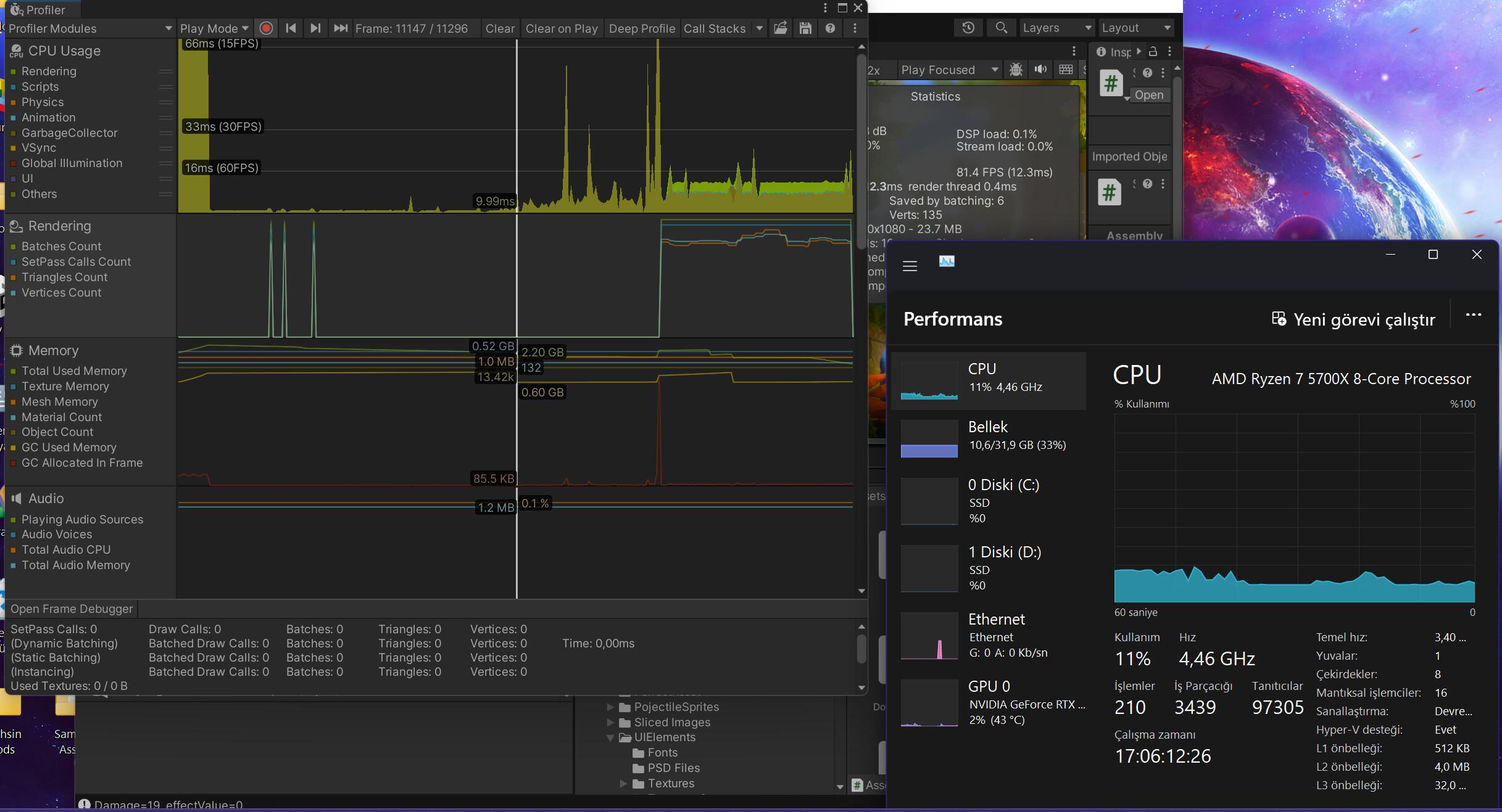 Low fps and low system usage - Unity Engine - Unity Discussions