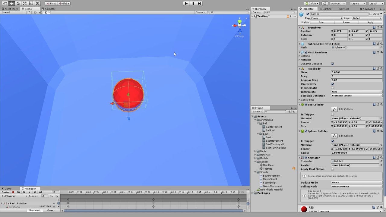 Rotation Animation Causing Objects Position To Move Unity Engine Unity Discussions