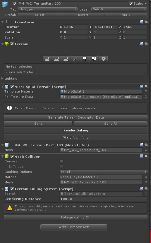 Terrain performance and Mesh Materializer created/converted "terrain"? - Unity Engine - Unity ...