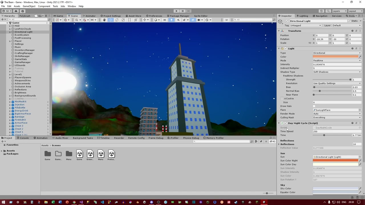 The direction light has a strange behavior when I change its rotation - Unity Engine - Unity ...