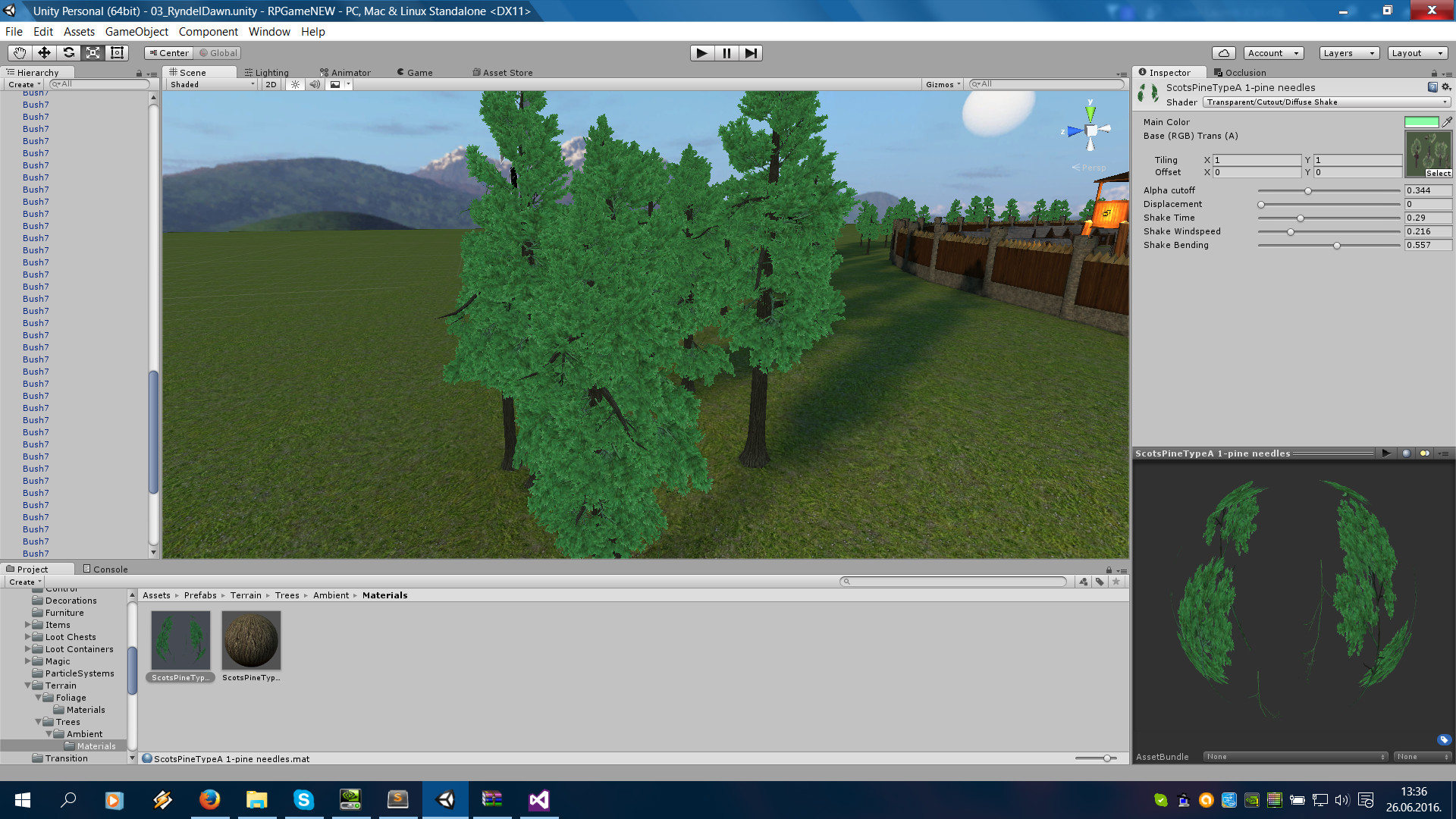[Shader] Moving Trees Grass in Wind Outside of Terrain - Page 2 - Community Showcases - Unity ...