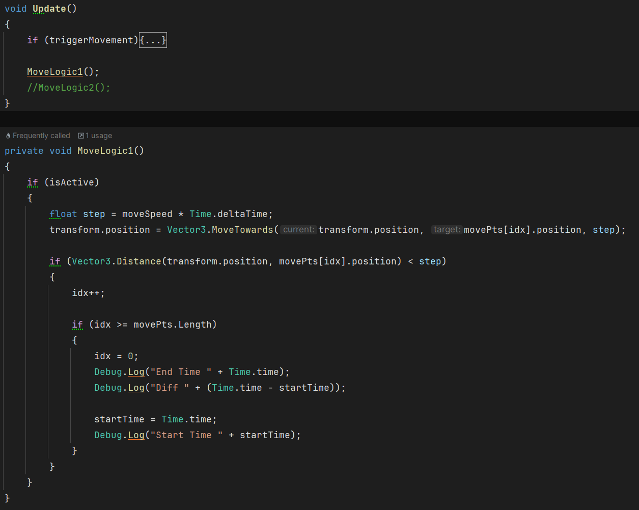Vector3.MoveTowards move object with different speed on different frame rate - Unity Engine ...