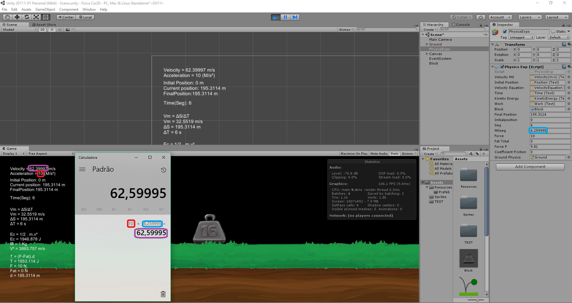 [Solved] Friction Force and Acceleration - Unity Engine - Unity Discussions