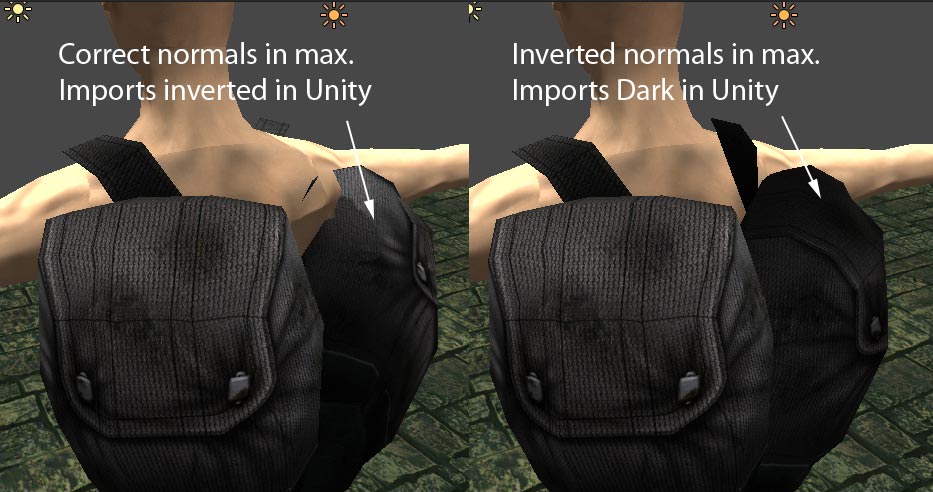 Mesh normal Wrong ? - Unity Engine - Unity Discussions