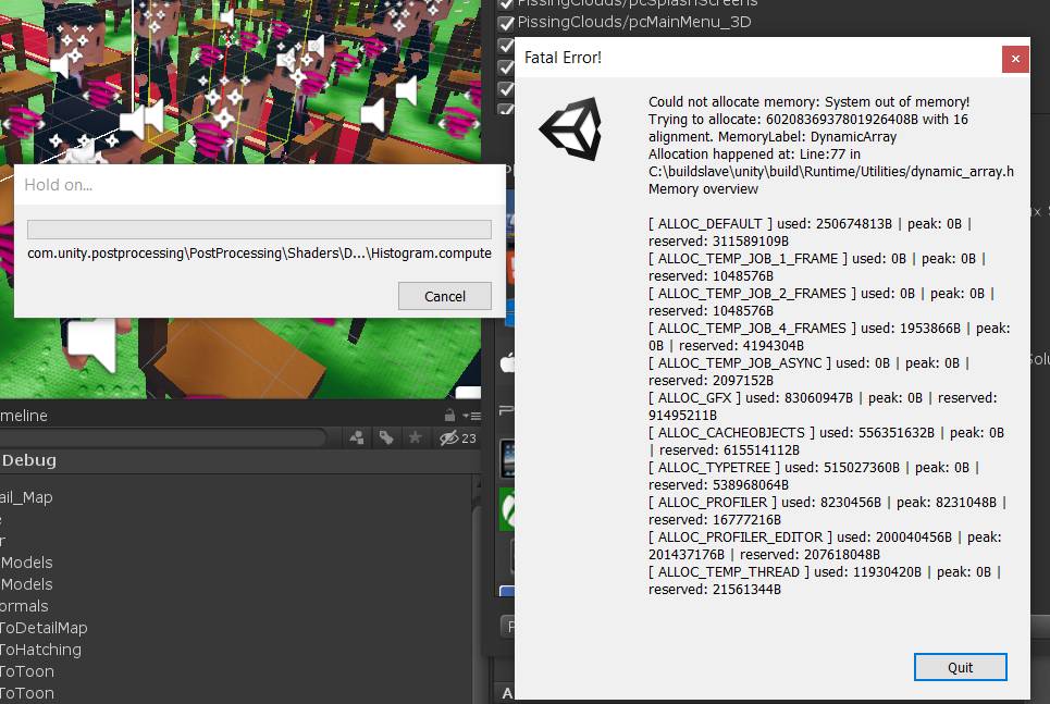 Crash When Switching To Macos Unity Engine Unity Discussions
