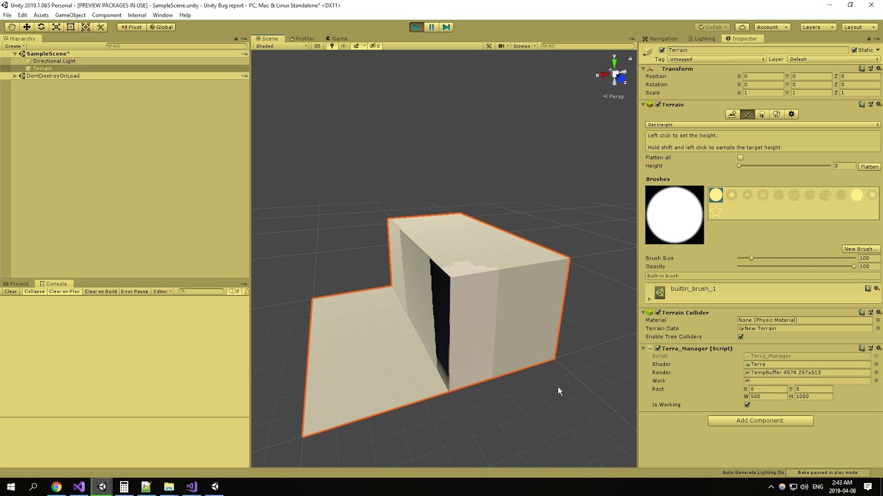 terrainData.heightmapTexture float value range - Unity Engine - Unity Discussions