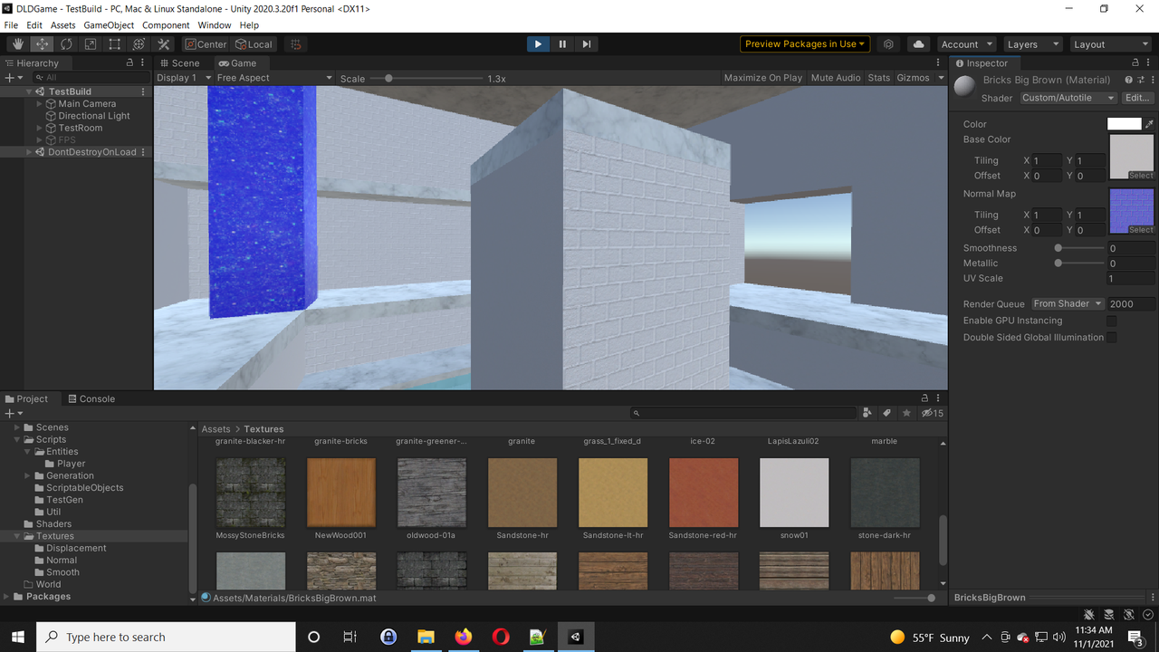 Custom Triplanar shader, works on some wall but not others - Unity ...