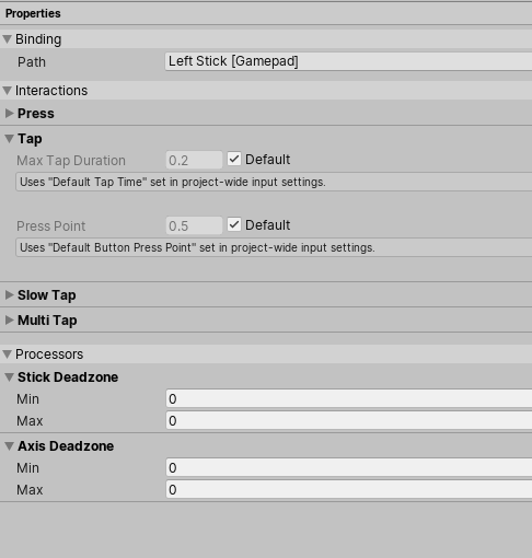 Default Deadzone Settings are Forgotten - Unity Engine - Unity Discussions