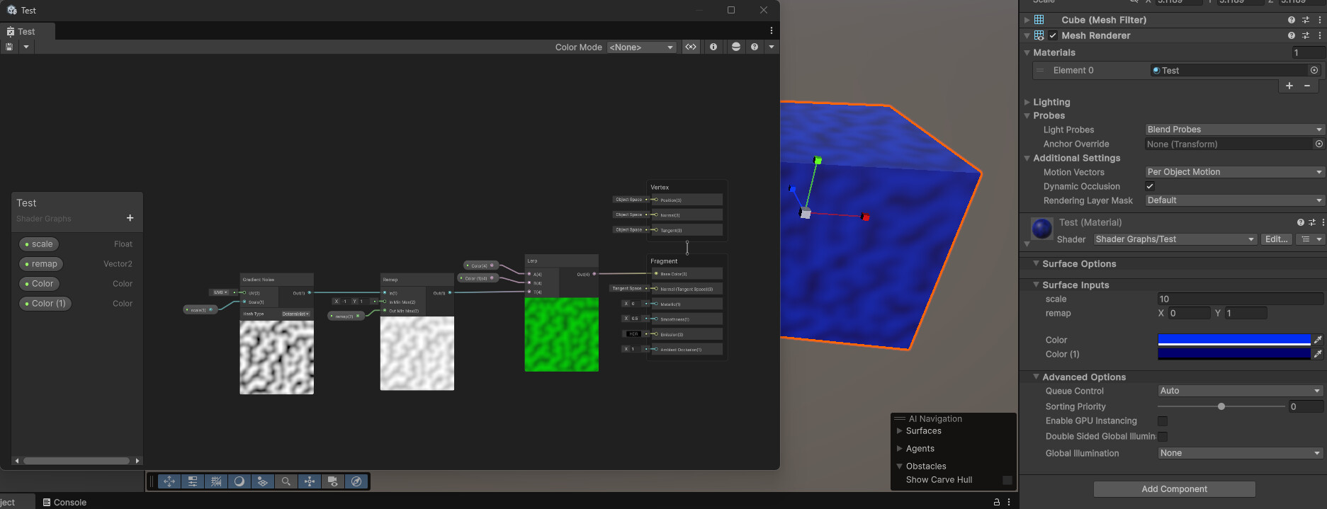 Shader graph question (colour noise map) - Getting Started - Unity Discussions
