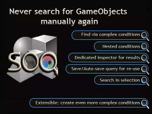 Editor extension: SOQ - find/select/inspect objects via complex conditions - Community Showcases ...