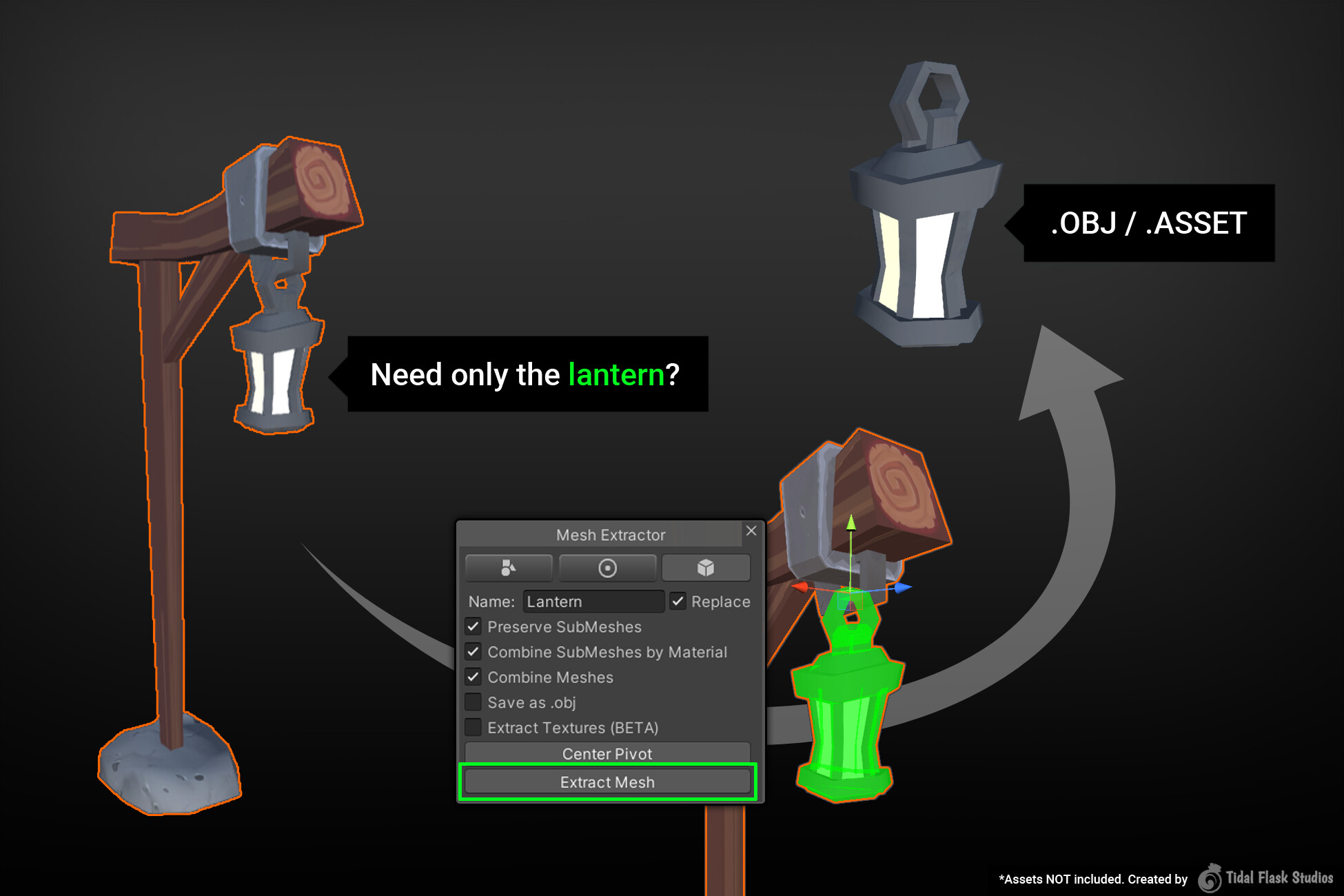 Mesh Extractor - Take those assets apart - Community Showcases - Unity ...