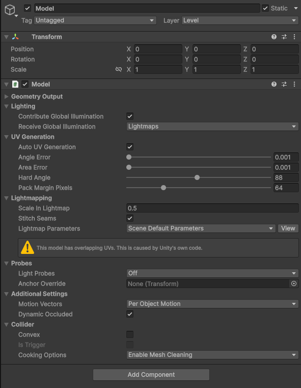 Lightmaps are wrong, UV overlap? - Unity Engine - Unity Discussions