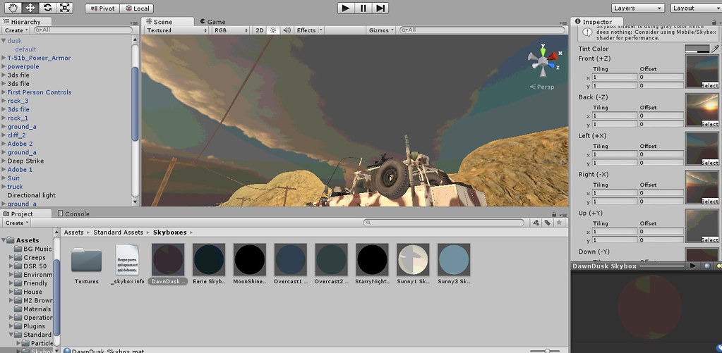 Preset Skyboxes looks weird. - Unity Engine - Unity Discussions