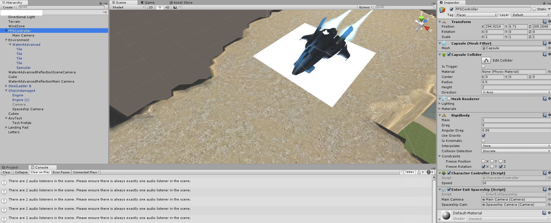 How can i make first person character to rotate smooth to the rotation and position of a camera ...